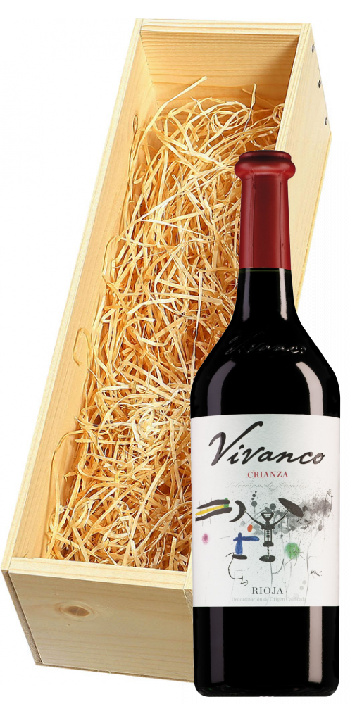 Wijnkist met Vivanco Rioja Crianza - Wijnhandel Eduard Mol